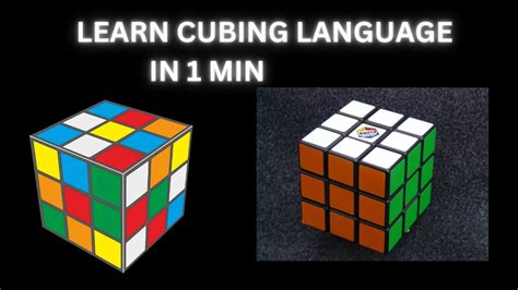 How To Learn Algorithm Learn Cubing Language In 1 Minute Youtube