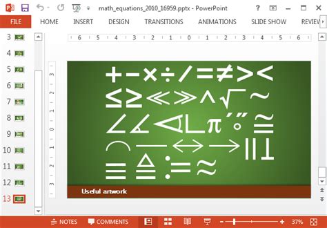 Animated Math Equations For PowerPoint Presentations SlideHunter