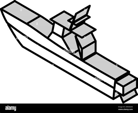 center console boat isometric icon vector illustration stock vector image and art alamy