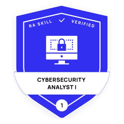 Cybersecurity Analyst I Credly