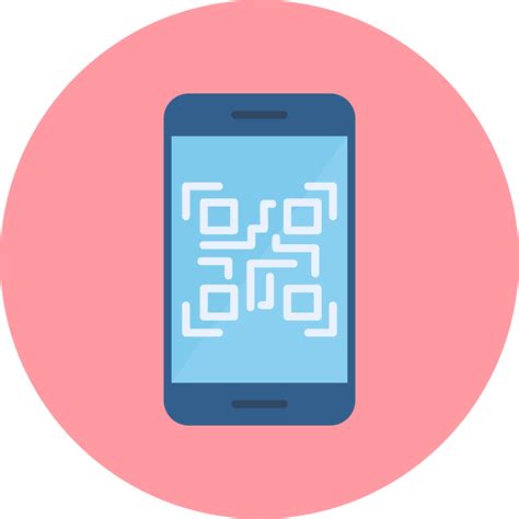 Smartphone Qr Code Vector Icon 20279084 Vector Art At Vecteezy