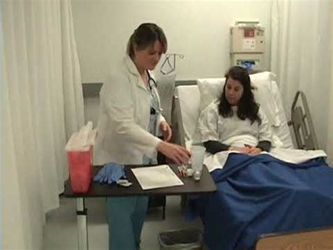 Medication Administration Administering To The Patient Part Wmv YouTube