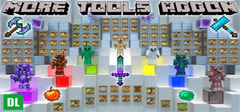 More Tools Minecraft Addon