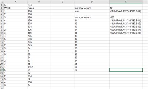 Range Row Number Reference From Another Cell In Excel Stack Overflow
