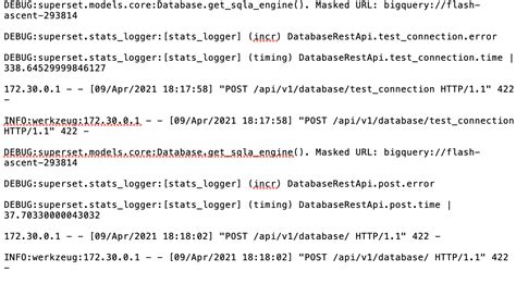 Cant Connect With Bigquery · Issue 14083 · Apachesuperset · Github