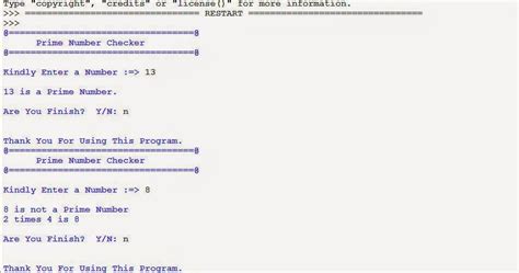 free programming source codes and computer programming tutorials prime number checker in python