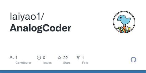 Github Laiyao1analogcoder