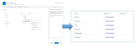 Working With Cascading Lists In Sharepoint And Power Apps Microsoft Learn