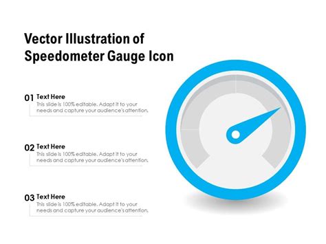 Vector Illustration Of Speedometer Gauge Icon Ppt Powerpoint Presentation F