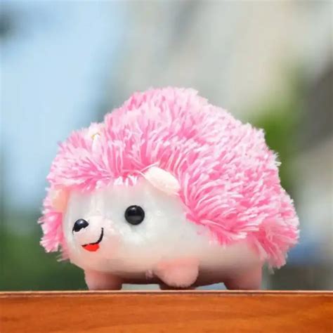 Pink Hedgehog Plush Mrplush Mrplush