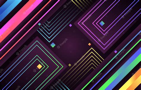 Premium Vector Abstract Rectangle Shape Background