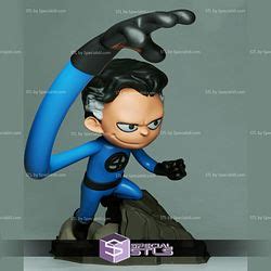Chibi Stl Collection Reed Richards Chibi Specialstl