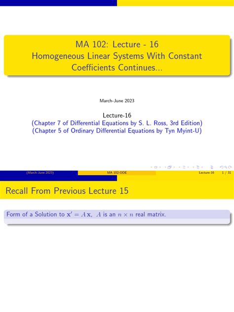 ode lecture 16 pdf eigenvalues and eigenvectors functional analysis