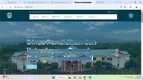 web development dengan framework laravel