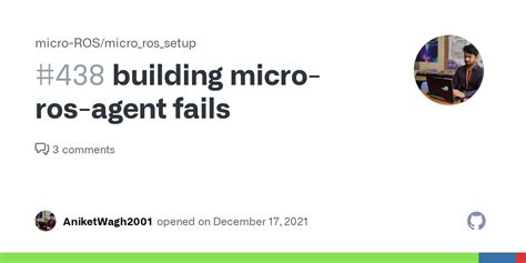 building micro ros agent fails · issue 438 · micro ros micro ros setup