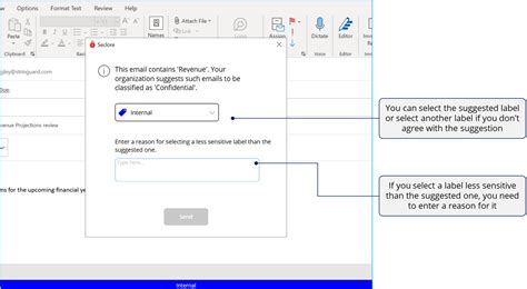 Classifying Emails In Outlook Seclore Adoption Portal