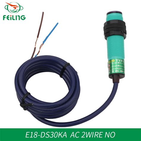 Ac 90 250v 2 Two Wire No 30cm Distance Measuring Diffused Reflection Photoelectric Switch Sensor