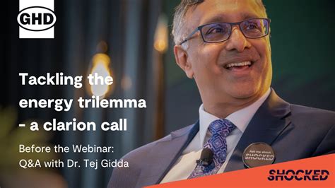 Tackling The Energy Trilemma Together A Clarion Call