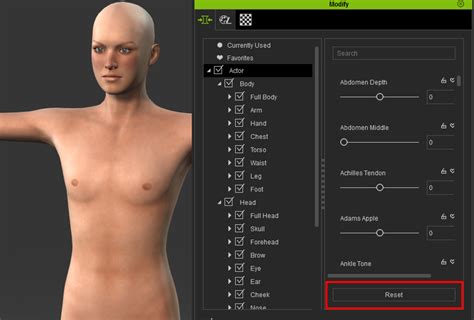 Tutorial Creating Morph Sliders For Specific Body Parts