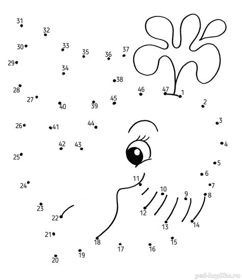 Соедини цифры по порядку Задание Обведи рисунок по точкам и ты увидишь самое крупное