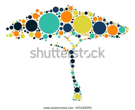 Tree Shape Vector Design By Color Stock Vector Royalty Free 441628090