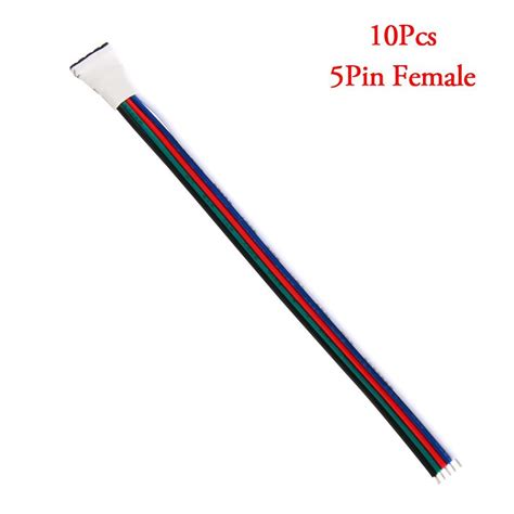 Conopery 2 10 Chiếc Nam Nữ Kết Nối Cáp LED Dây Đèn Adapter Shopee Việt Nam