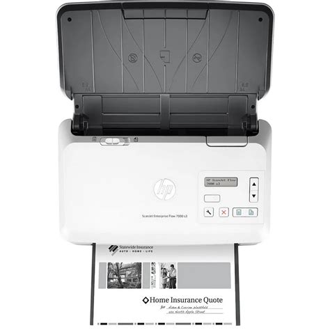 HP Scanjet Enterprise Flow 7000 S3 Scanner White Techinn