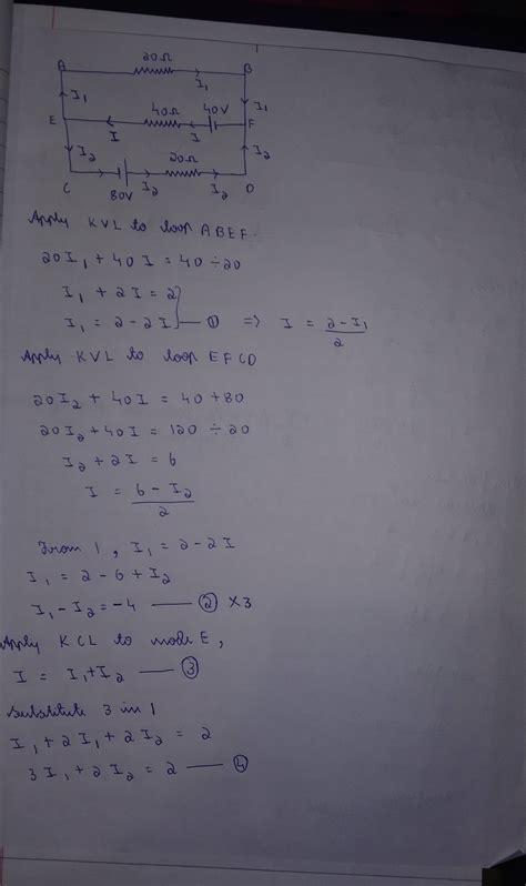 Calculate I1 Using Kirchoffs Law Sarthaks Econnect Largest Online Education Community