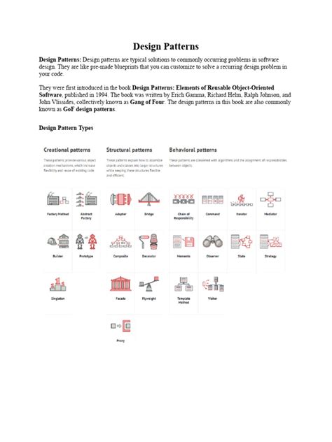 design pattern pdf class computer programming method computer programming