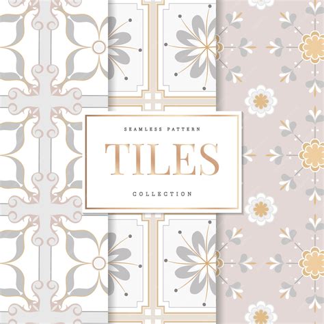 Free Vector Floor Tiles Set