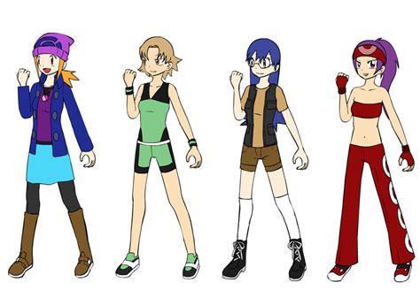 More Poke Girls By Blankslate13 On Deviantart