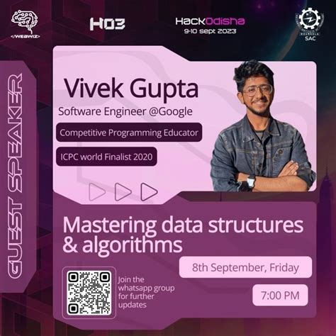 Algorithms Algozenith Webwiz Hackodisha3 Vivek Gupta