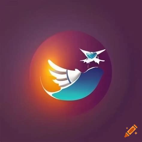 Generate A Blue Surfers Logo On Craiyon