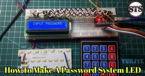 Arduino Code For Password System LED