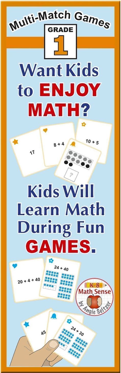 1st Grade Math Sense 12 Games And Activities Bundle For Sped Subs