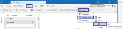 Quick Methods To Disable Preview Pane In Outlook