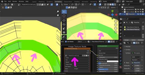 Baking Colour Onto A Texture Uv Causing Poor Edges Materials And Textures Blender Artists