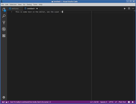 Editor Cursor Should Disappear In Command Line Mode · Issue 2945 · Vscodevimvim · Github