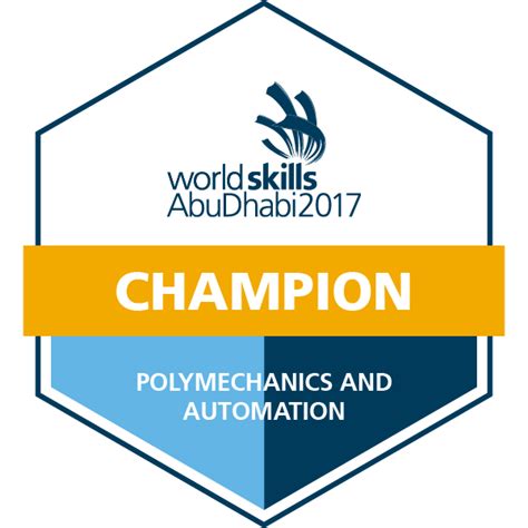 WorldSkills Abu Dhabi 2017 Champion Polymechanics And Automation