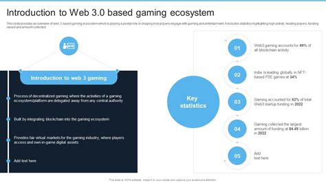 Introduction To Web 3 0 Era Introduction To Web 3 0 Based Gaming Ecosystem Bct Ss Ppt Template