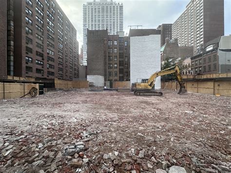 Demolition Finishes For 22 Story Tower At 242 East 71st Street On