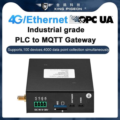 Industrial 4g Ethernet Siemens S7 1200 To Scada Smart Gateway Bl102 Bliiot China