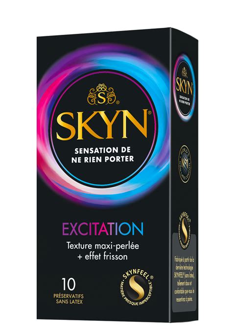 Skyn Excitation Texture Maxi Perlee Et Effet Frisson Skyn Feel