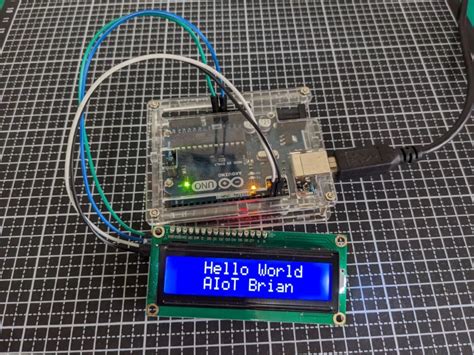 【arduino入門】使用lcd 1602 I2c顯示文字and自動捲動教學 Aiot Brian