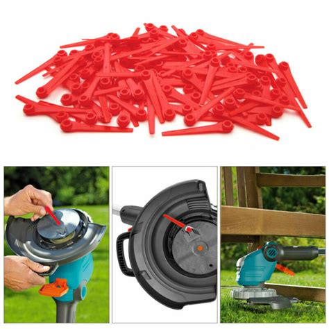 40x Ersatzmesser Für Gardena Accucut 400 Li Accucut 450 Li Easycut Li