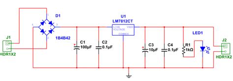 PCB Design Practical Bridge Rectifier Circuit