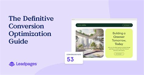 Get Started With Conversion Optimization Leadpages