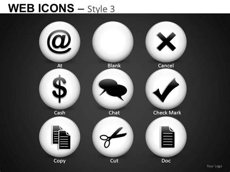 Web Icons Style 3 Powerpoint Presentation Slides Db Powerpoint