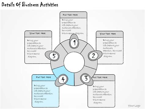 Business Ppt Diagram Details Of Business Activities Powerpoint Template PowerPoint Slide