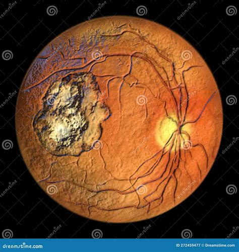 Ocular Toxoplasmosis Retinal Scar Caused By A Toxoplasma Gondii